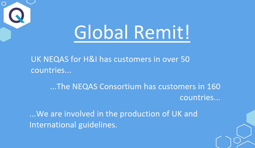 Why Join Us? - UK NEQAS for H&I