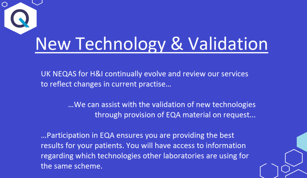 Why Join Us? - UK NEQAS for H&I